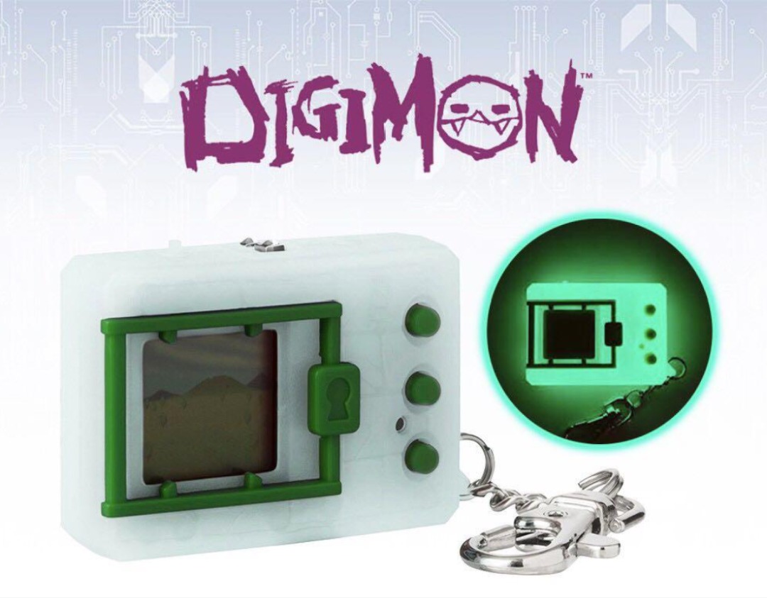 Digimon Bandai Original Digivice Virtual Pet Monster - Glow in the dark ...