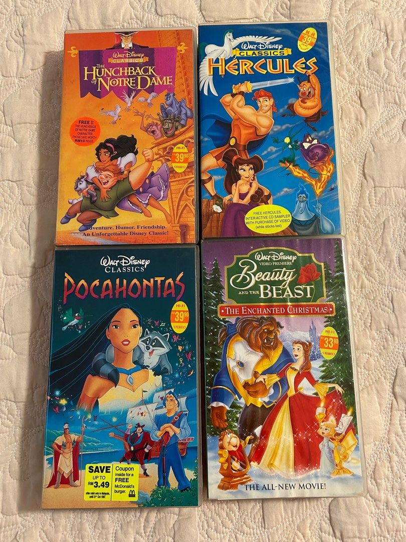 Disney Vhs Tapes Appraisal at Michele Shaffer blog