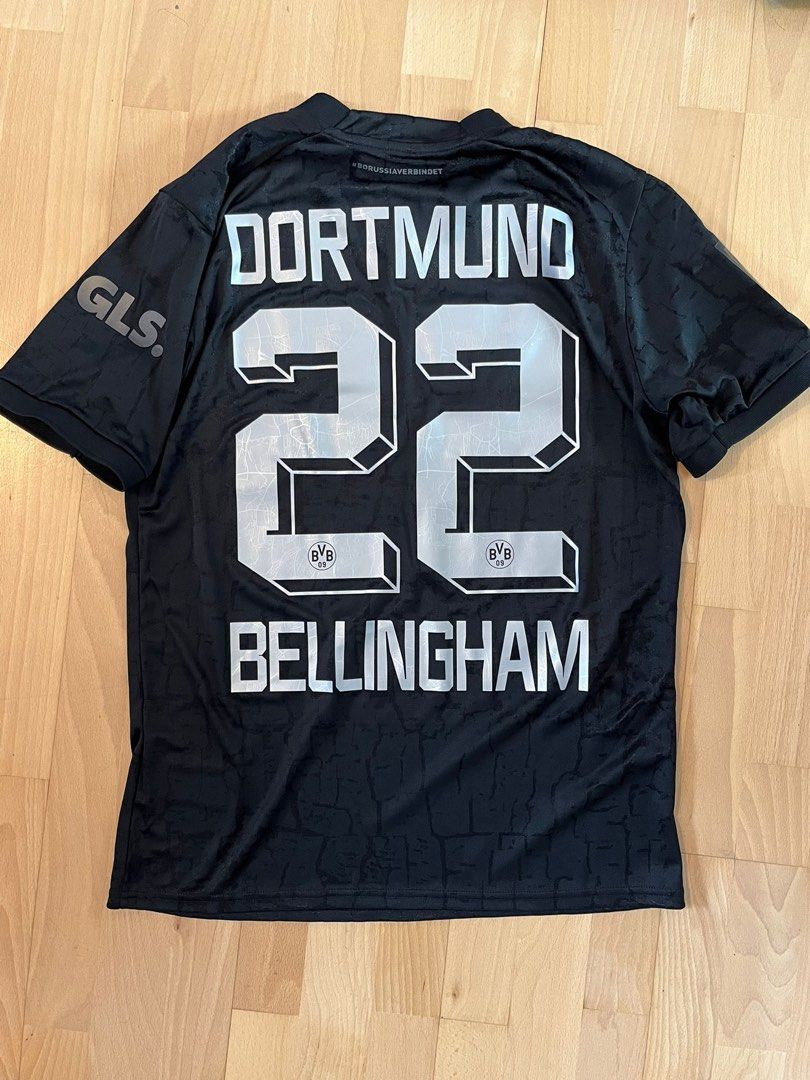 #22 BNWT Jude Bellingham Borussia Dortmund BVB Special Edition Blackout ...