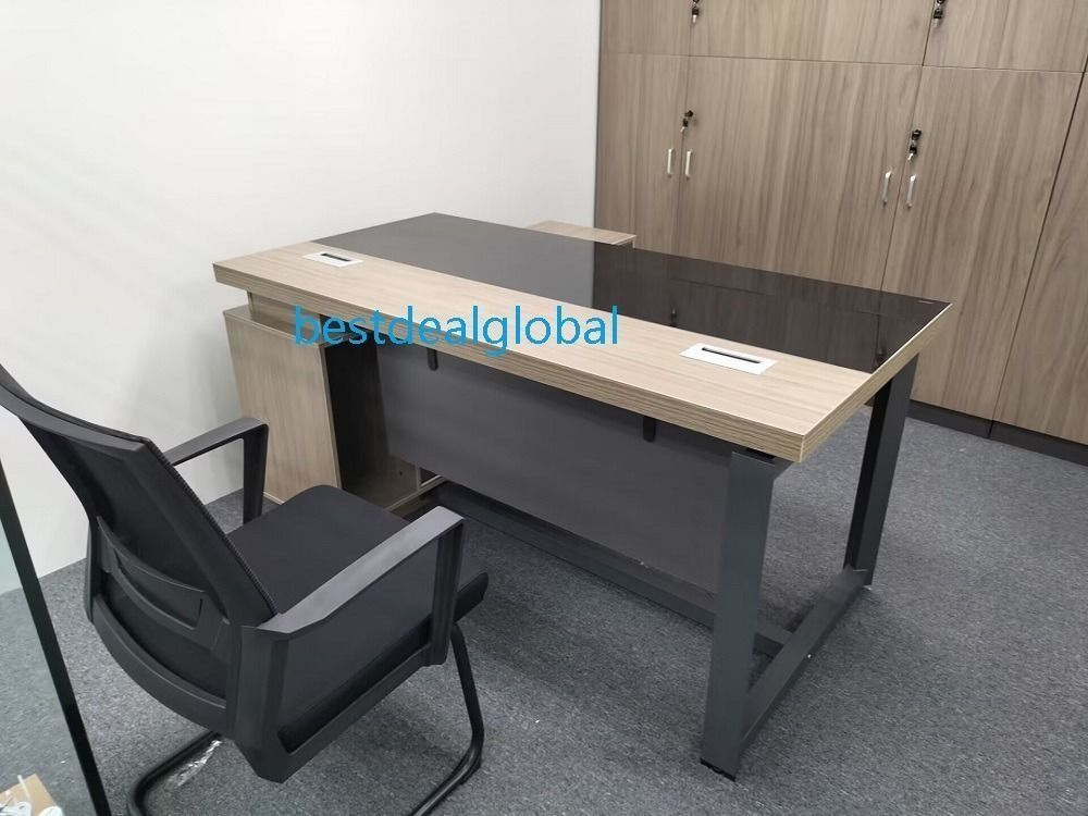 DT 017 Director Table w Swappable Cabinet/Executive Table Video Customize:Display /Document ...