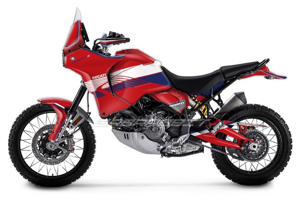 Ducati Dessert X (Decal Kit + Installation), Motorcycles, Motorcycle Accessories on Carousell