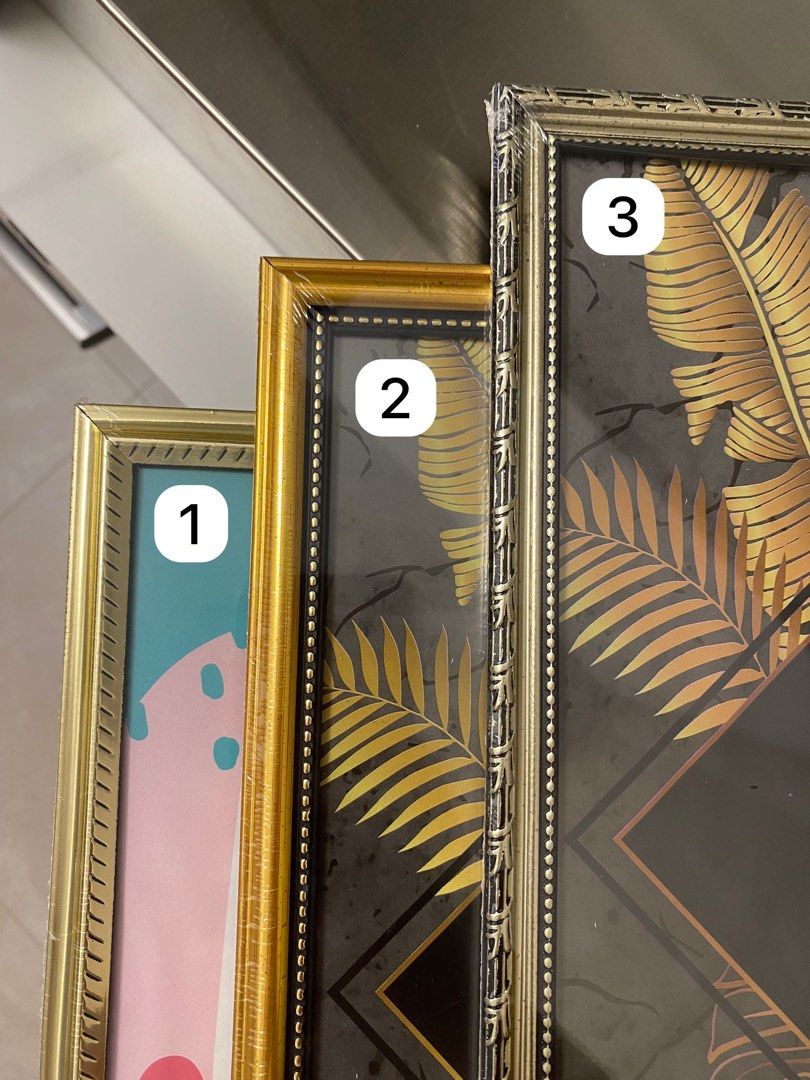 Dulang Hantaran: Victorian Gold Money Frame For Duit Hantaran, Hobbies ...