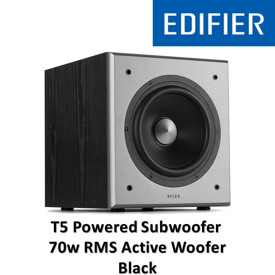 Edifier T5 Powered Subwoofer 70W, Audio, Soundbars, Speakers ...