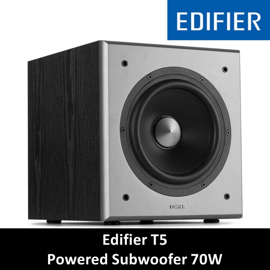 Edifier T5 Powered Subwoofer 70W, Audio, Soundbars, Speakers ...