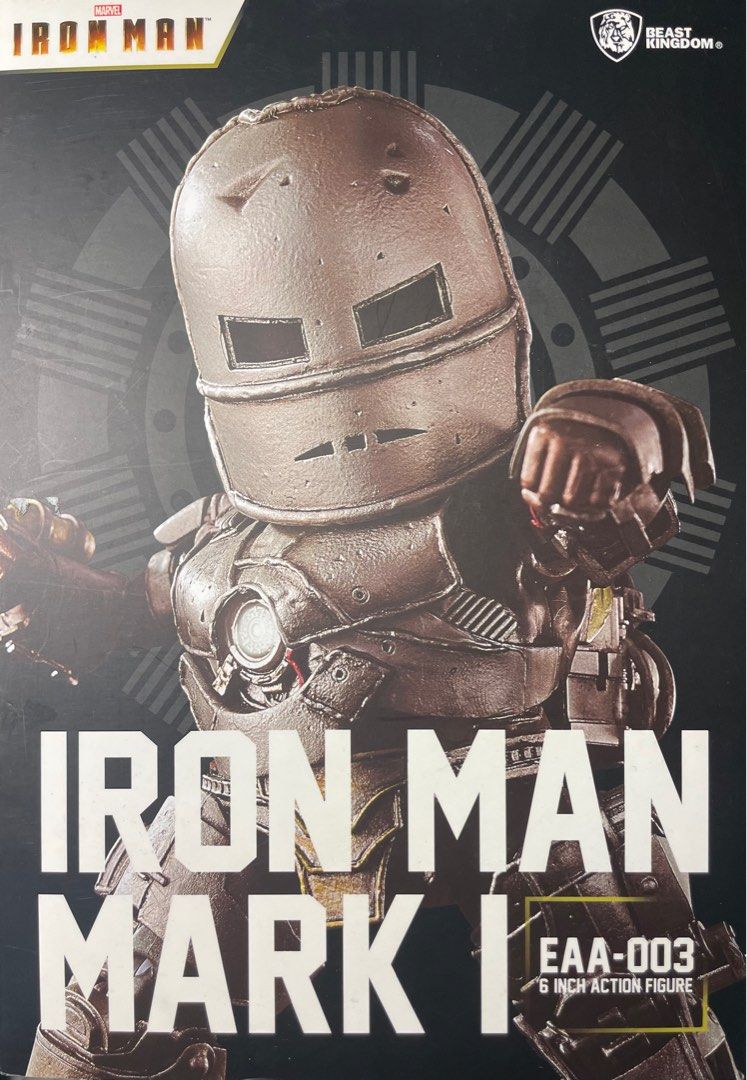Egg attack Iron Man Mk 1, Hobbies & Toys, Toys & Games on Carousell