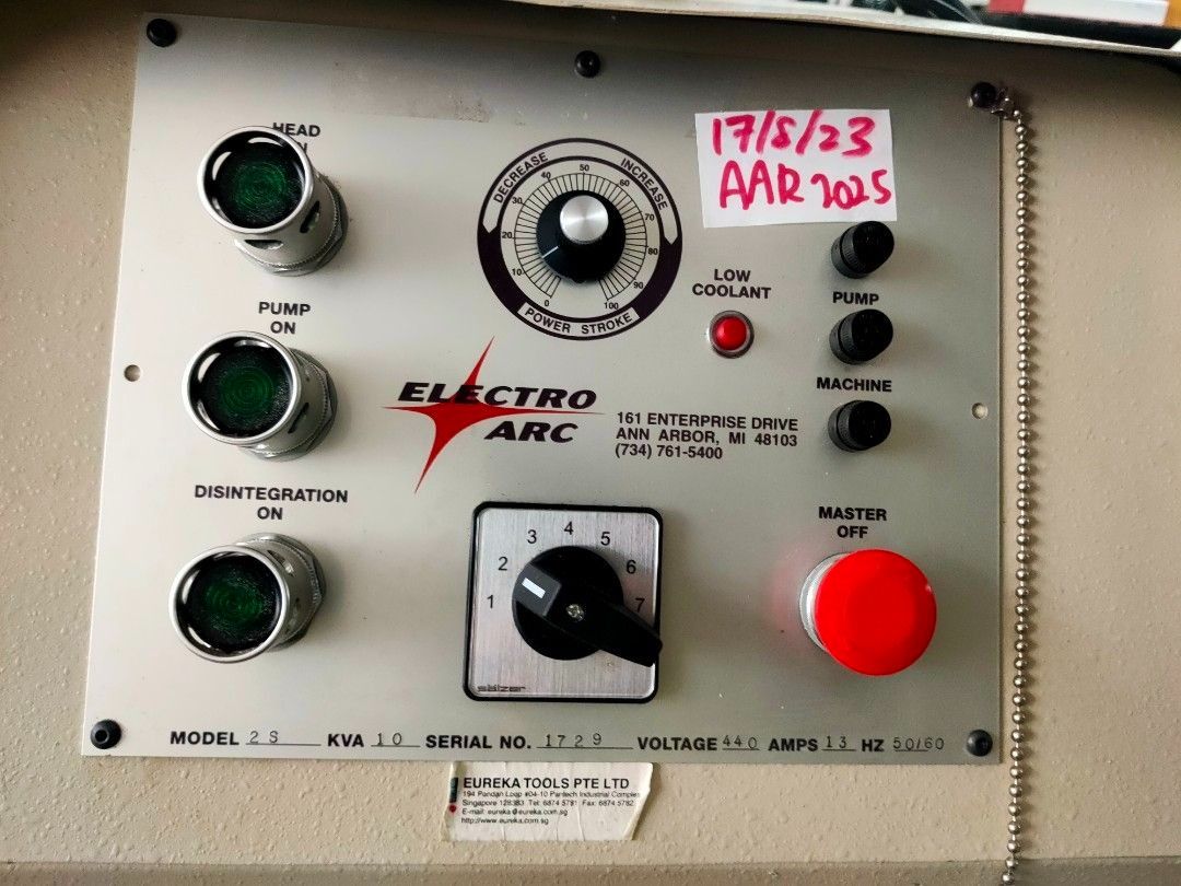 Electro Arc Current Monitoring Disintegrator for sale @ $2000 each ...