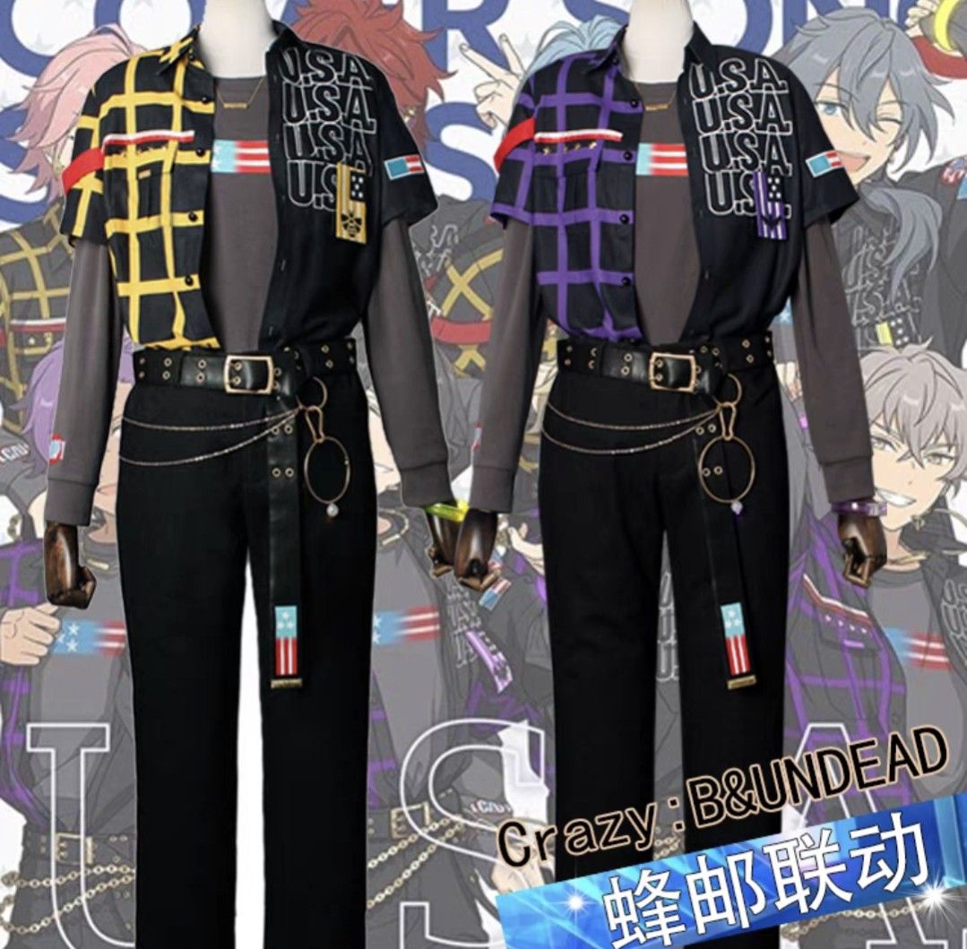 Enstars ensemble stars cosplay USA Undead rei sakuma koga oogami Adonis ...