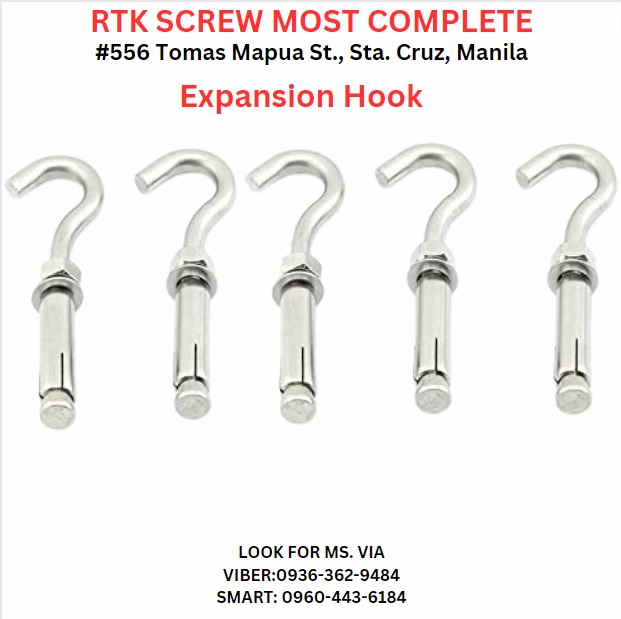 EXPANSION HOOK, Commercial & Industrial, Construction Tools & Equipment ...