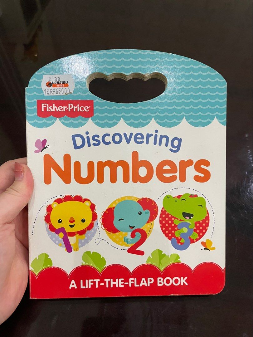 Fisher price - discovering numbers book, Buku & Alat Tulis, Buku Anak ...