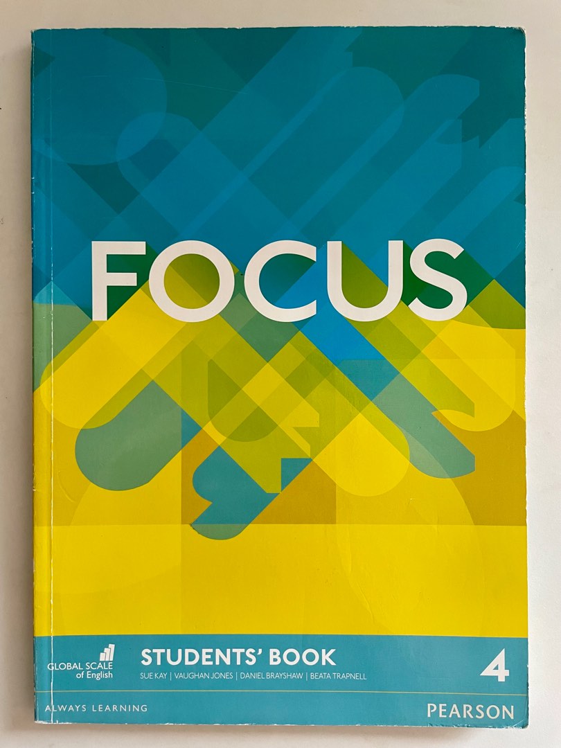 Focus students, Book 4, Pearson, 興趣及遊戲, 書本 & 文具, 教科書 - Carousell