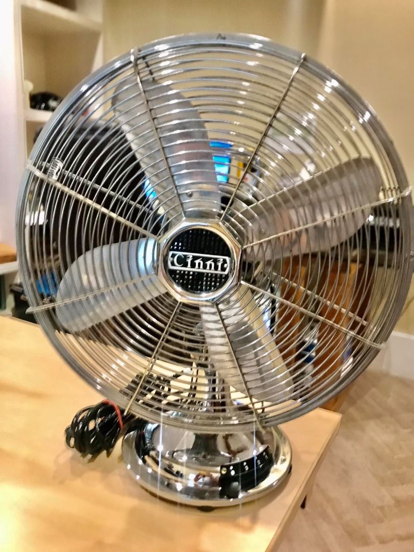 FOR SALE: Cinni Classic Table Fan, TV & Home Appliances, Other Home ...