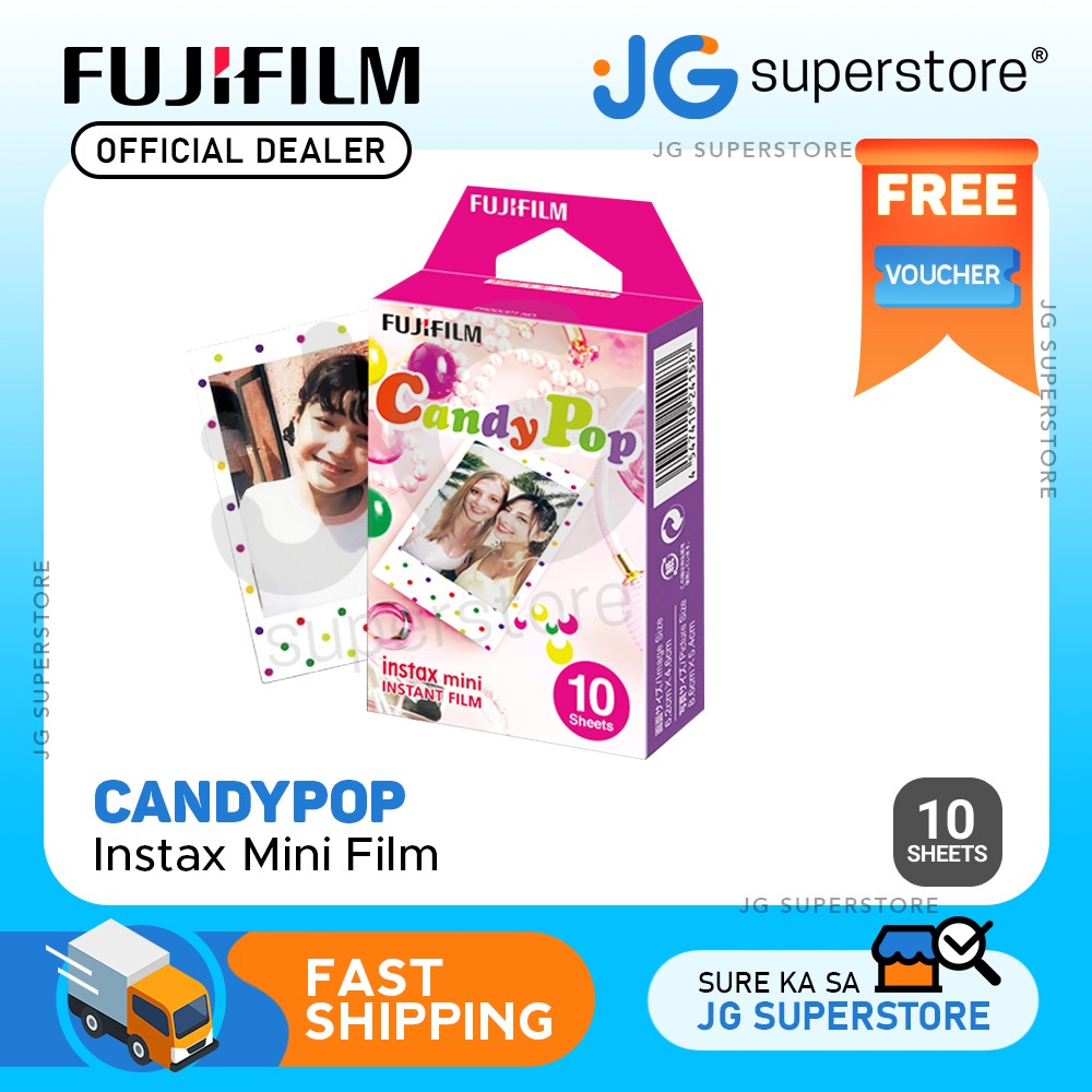 Fujifilm Instax Candy Pop 10 Sheets Film for Fujifilm instax Mini Cameras | JG Superstore on ...