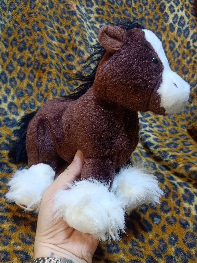 GANZ REALISTIC HORSE PLUSH, Hobbies & Toys, Toys & Games on Carousell