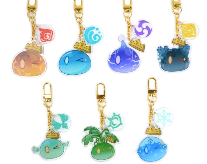 Genshin Impact Slime Keychains, Hobbies & Toys, Memorabilia ...