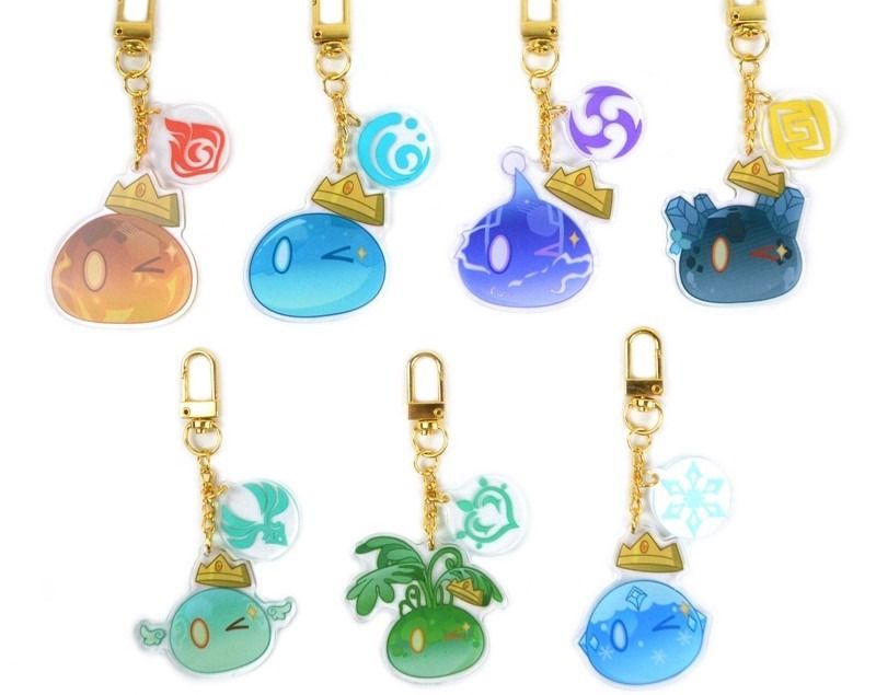 Genshin Impact Slime Keychains, Hobbies & Toys, Memorabilia ...
