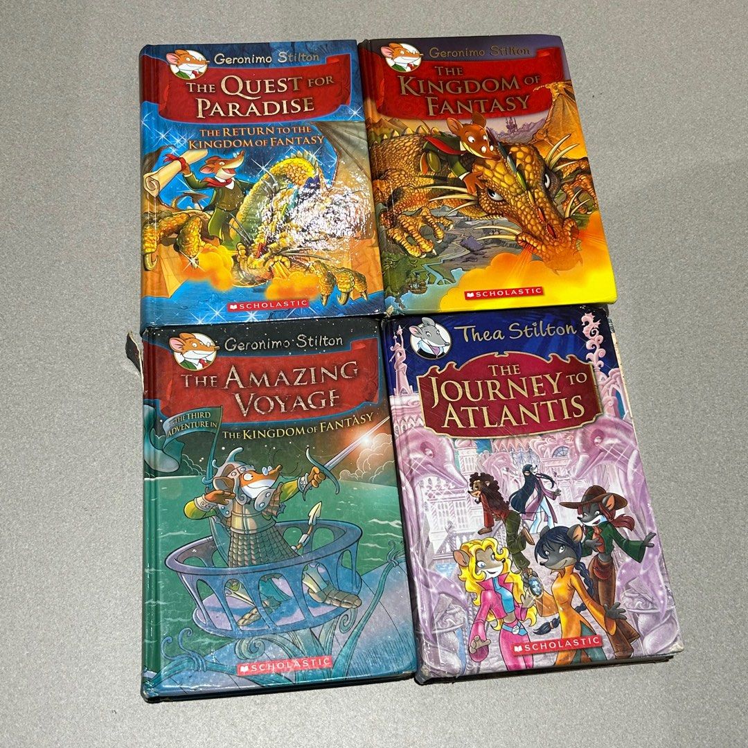 GERONIMO STILTON HARD COVER BOOK THEA STILTON HARD COVER BOOK, Hobbies ...