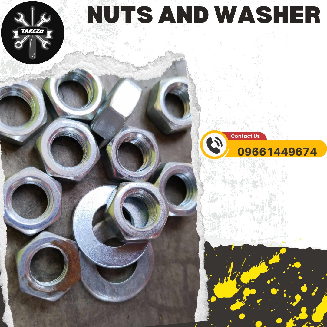 GI NUTS AND WASHER on Carousell