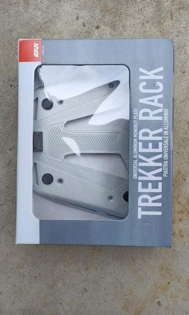 Givi Monokey Trekker rack base plate, Motorcycles, Motorcycle ...