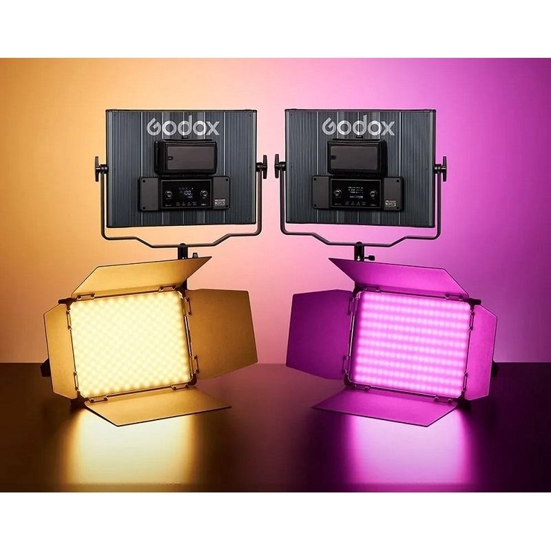 Godox LDX50R RGBWW LED Light Panel, Photography, Photography ...