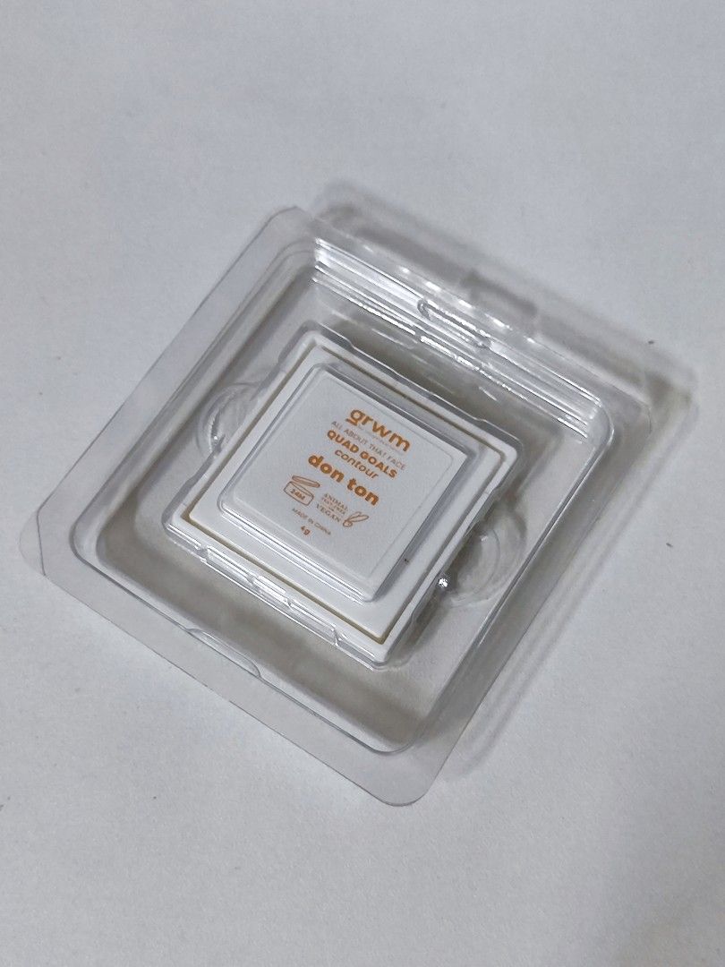 grwm cosmetics quad goals face palette contour don ton, Beauty ...