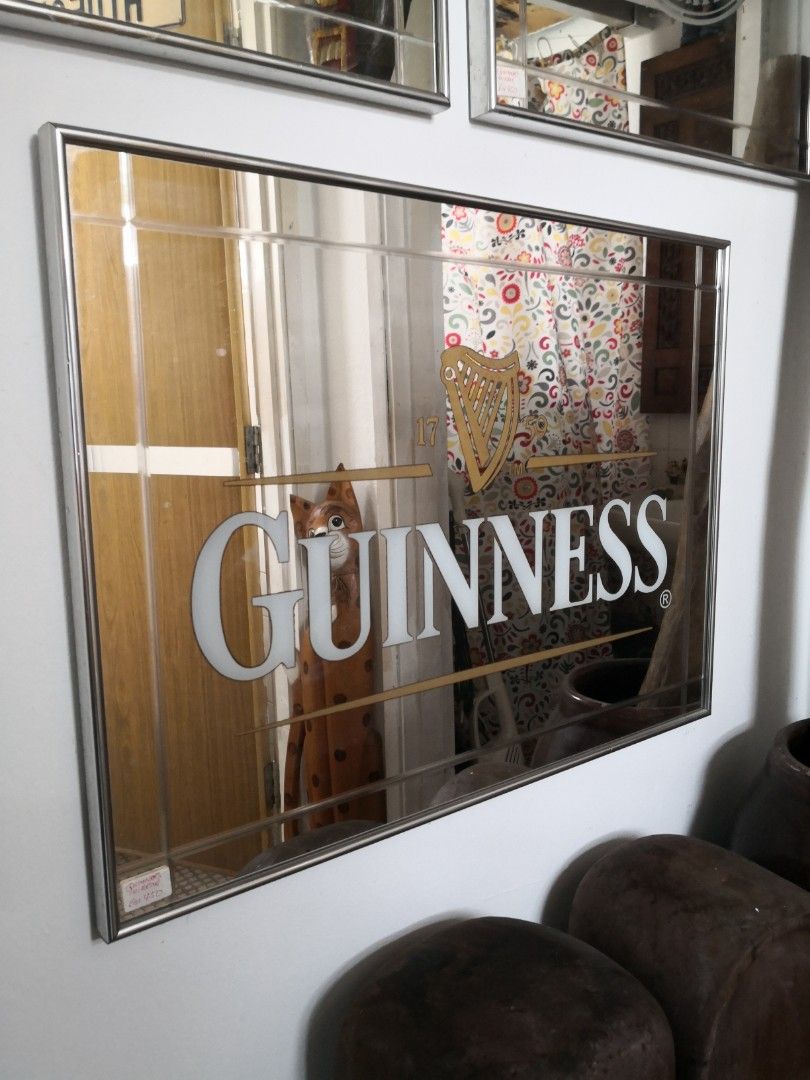 Guinness Stout Mirror Signage, Hobbies & Toys, Collectibles ...