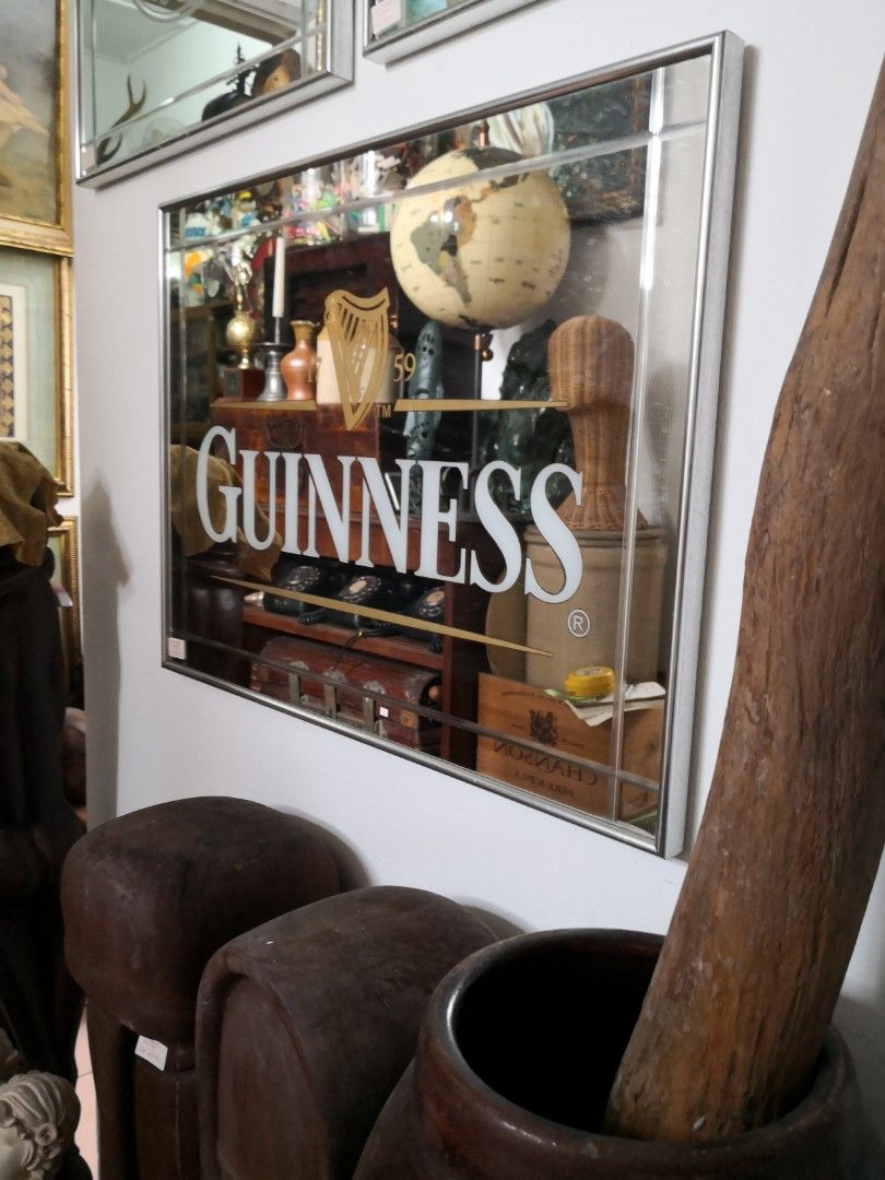 Guinness Stout Mirror Signage, Hobbies & Toys, Collectibles ...