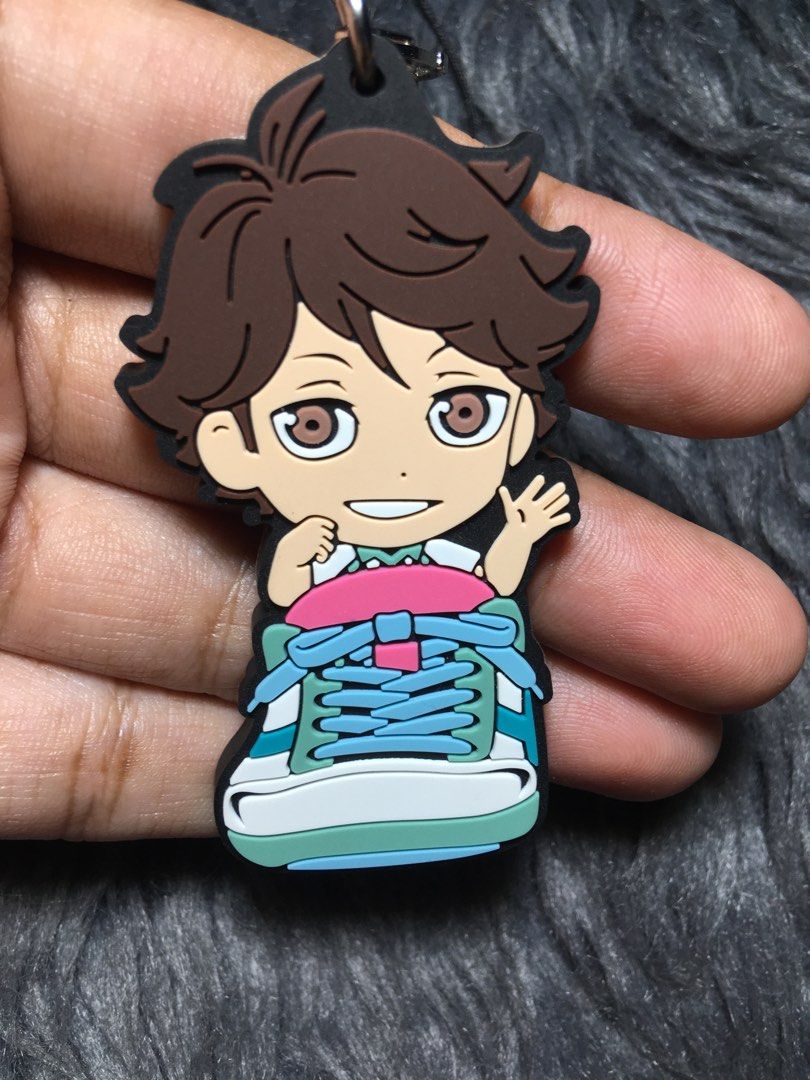 Haikyuu!! - Tooru Oikawa - Rubber Keychain on Carousell