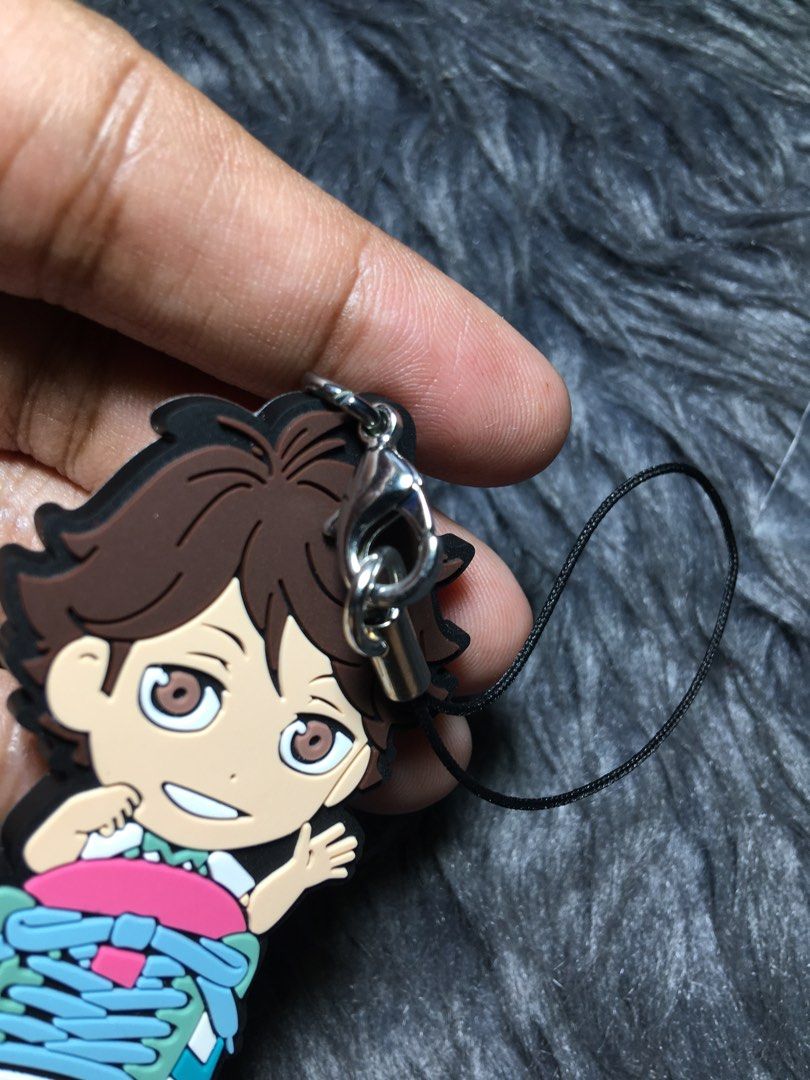 Haikyuu!! - Tooru Oikawa - Rubber Keychain on Carousell