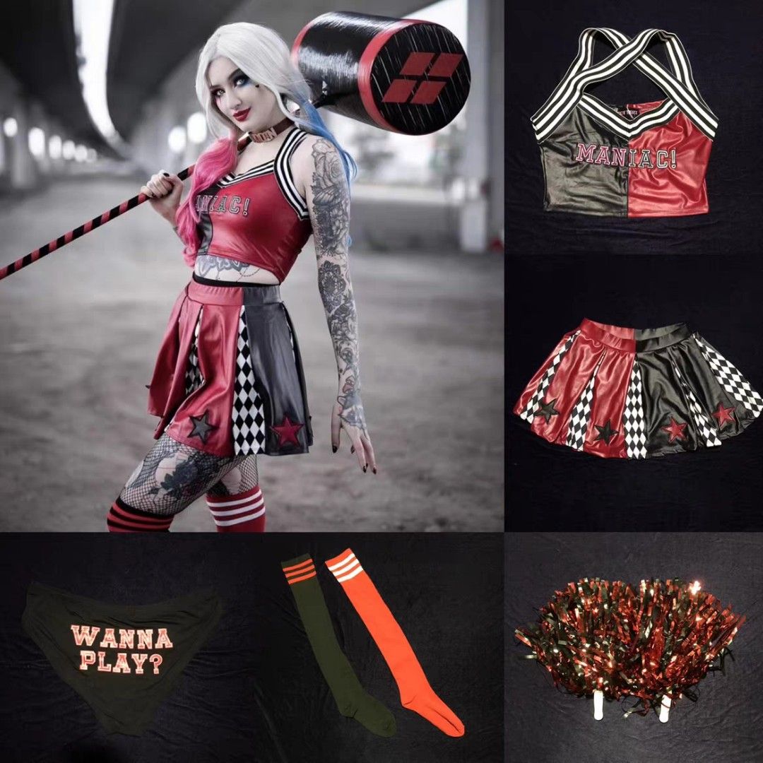 Harley Quinn costume, Women's Fashion, Dresses & Sets, Sets or ...
