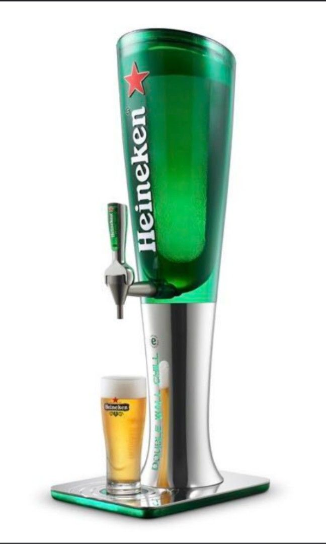 Heineken Beer tower with light, TV & Home Appliances, Kitchen ...