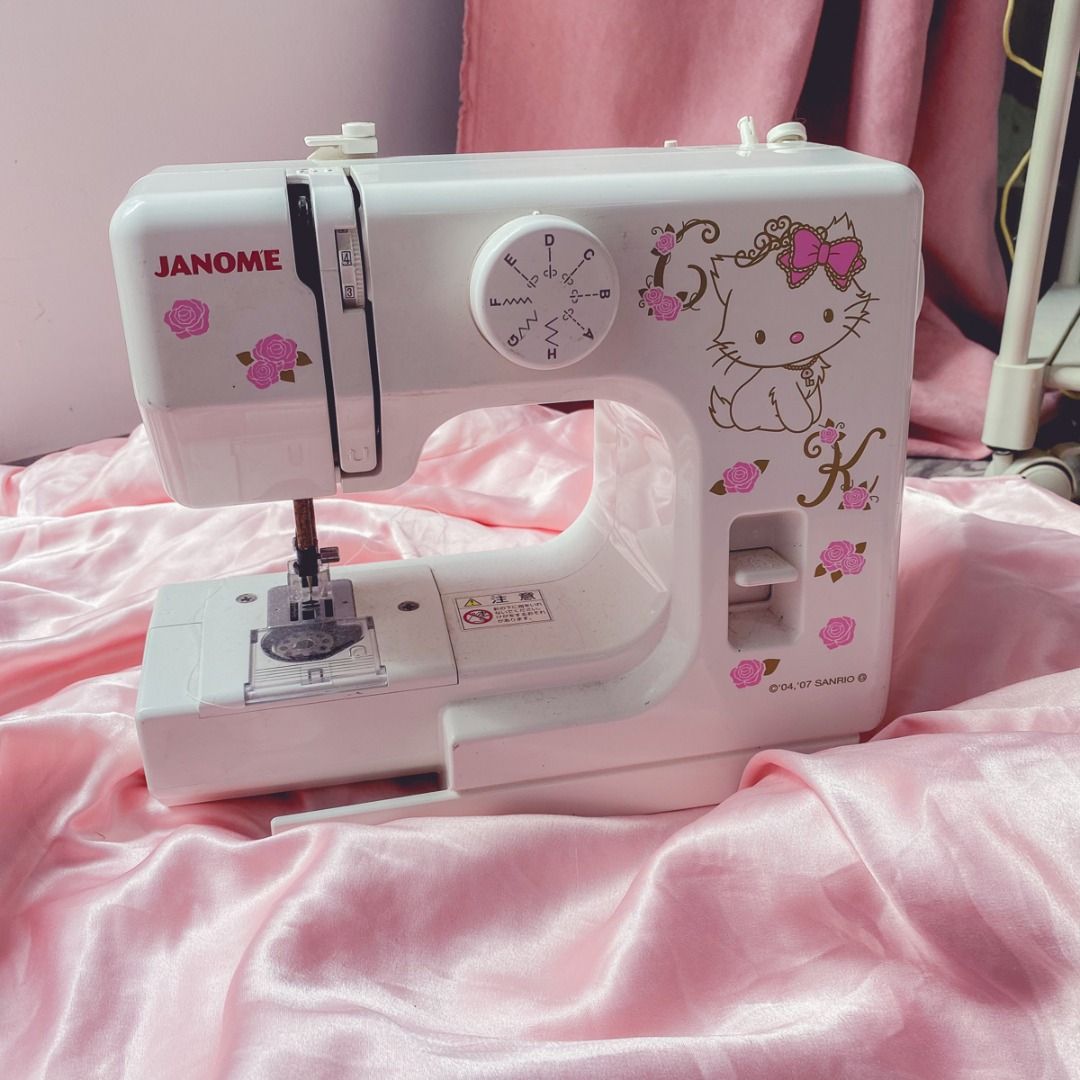 Hello Kitty JANOME Limited Edition Sewing Machine from JAPAN | Original ...