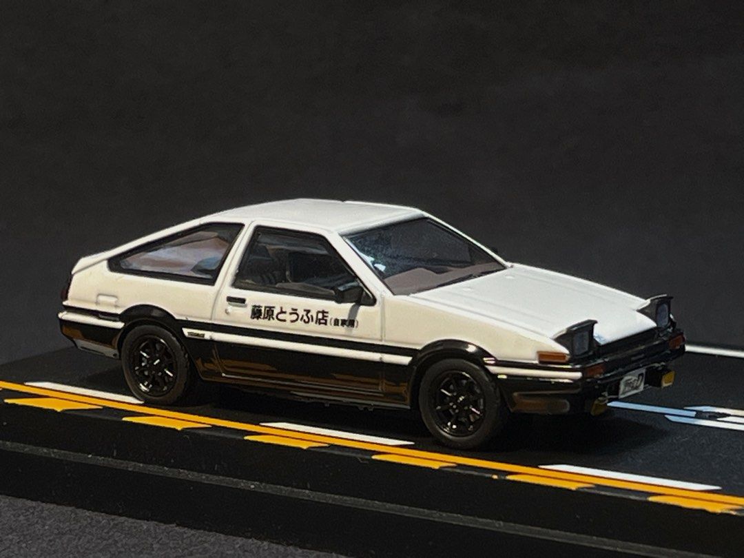 Hi-Story 1/64 Initial D Toyota MR2 & AE86 Twin Car Set, Hobbies & Toys ...