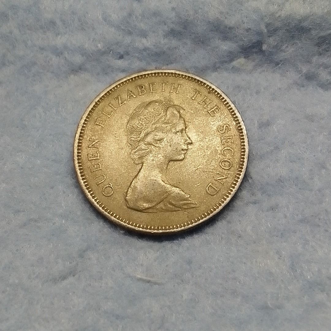 HONG KONG 1 HKD QUEEN ELIZABETH II #KM43 HK IMPERIAL CROWN on Carousell