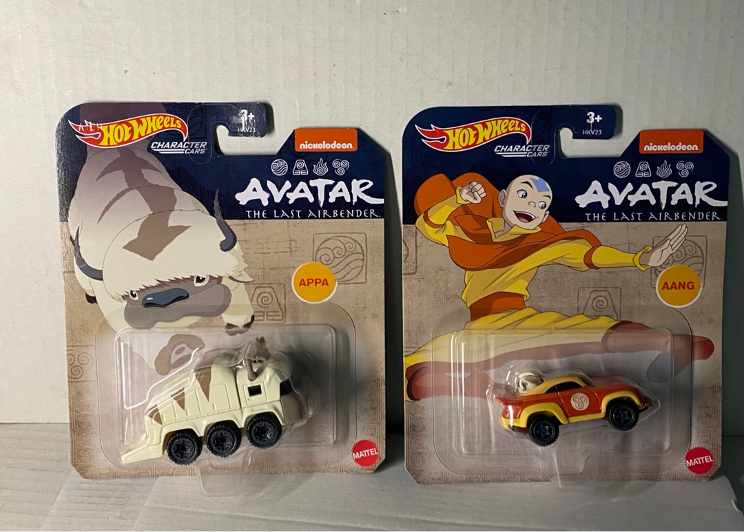 Hot wheels Avatar Last Airbender AANG & APPA, Hobbies & Toys, Toys ...