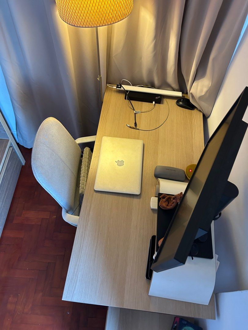 Ikea Anfallare/ mitt back home office setup, Furniture & Home Living ...