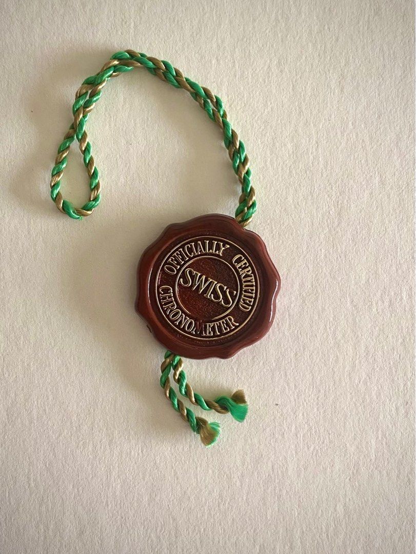 *In stock* Authentic Rolex red chronological hang tag for all Rolex ...