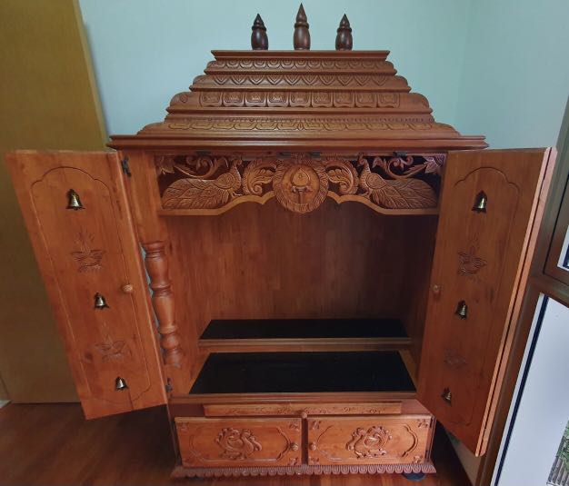Indian Prayer Alter, Furniture & Home Living, Furniture, Other Home ...