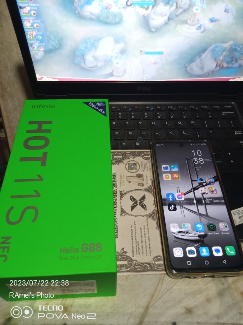 Infinix Hot 11S NFC on Carousell