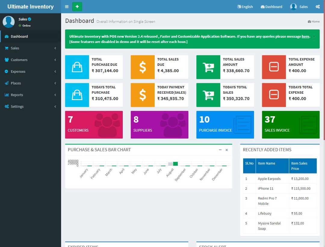 Inventory Management System with POS (Point-of-Sales) Feature ...