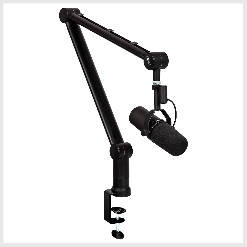 IXTECH Boom Arm - Adjustable 360° Rotatable Microphone Arm - Sturdy ...