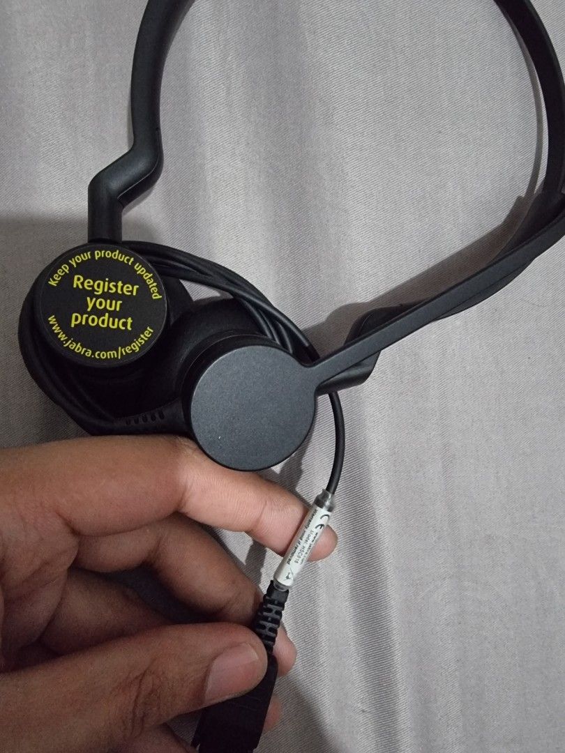 JABRA HEADSET PANG CALL CENTER, Audio, Headphones & Headsets on Carousell