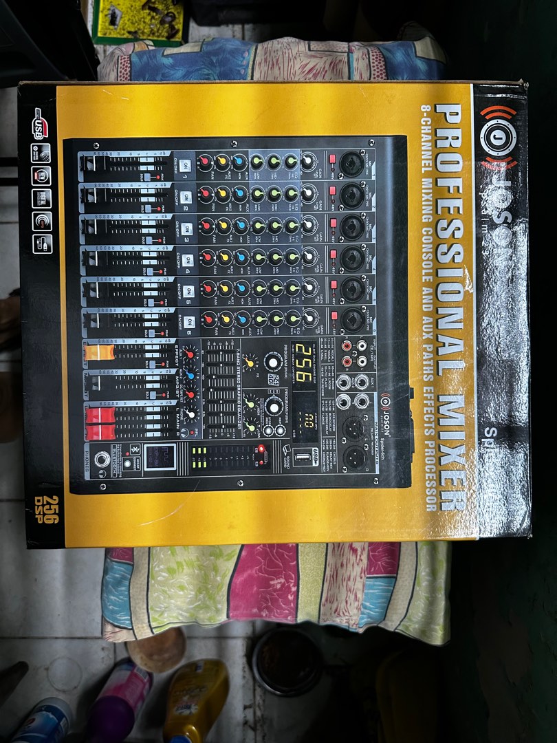 Joson Spider 6 Channel Mixer 7 Band Stereo EQ Bluetooth & More, Audio ...