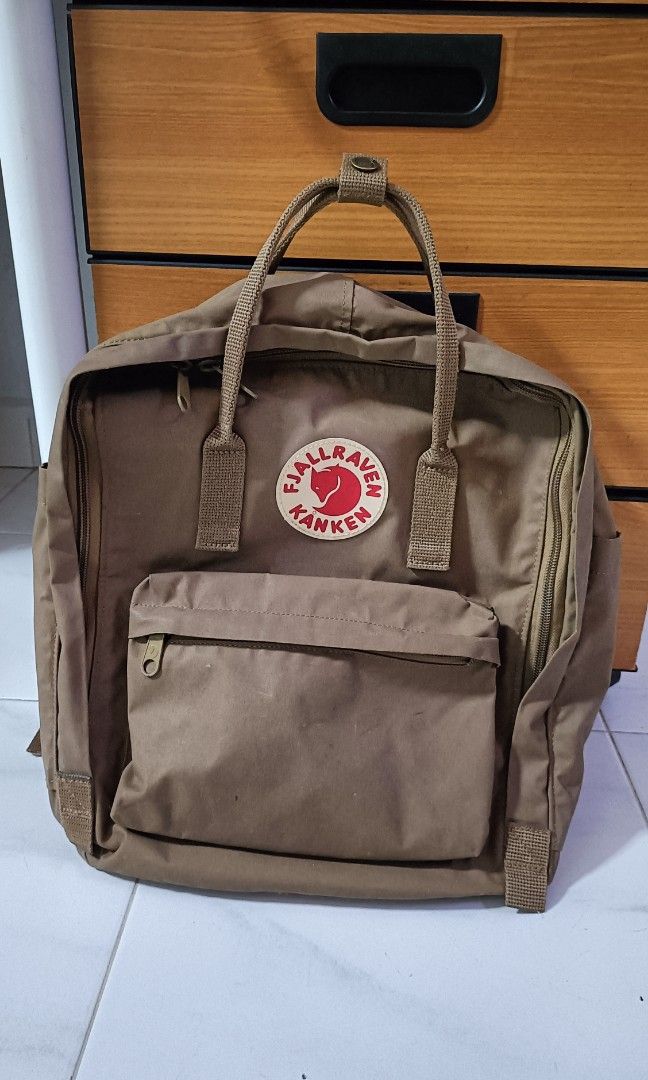 Kanken 13" Backpack (KHAKI), Women's Fashion, Bags & Wallets, Backpacks ...