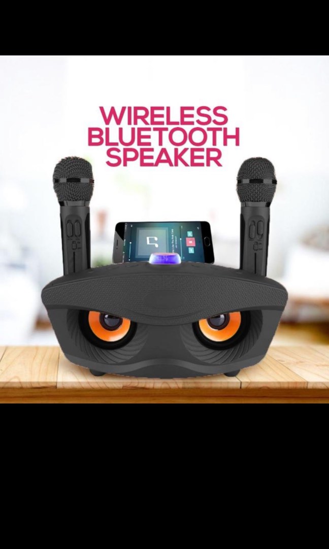 Karaoke set - dual wireless microphone portable KTV SD306, Audio ...