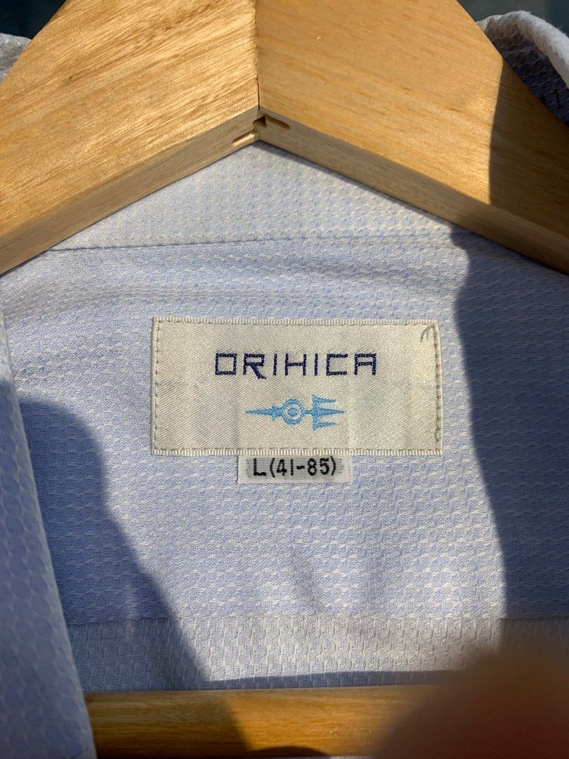 Kemeja Orihica, Men's Fashion, Tops & Sets, Formal Shirts on Carousell
