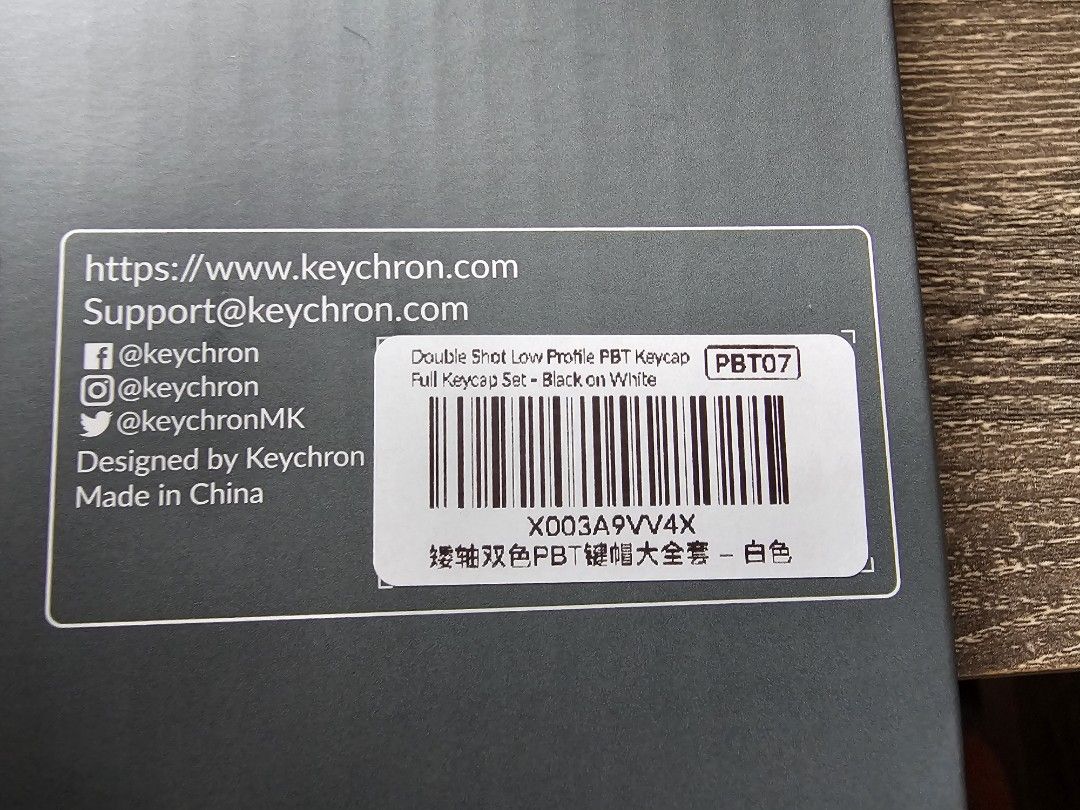 Keychron k3 v2 optical brown switch hot-swapable + pbt keycaps ...