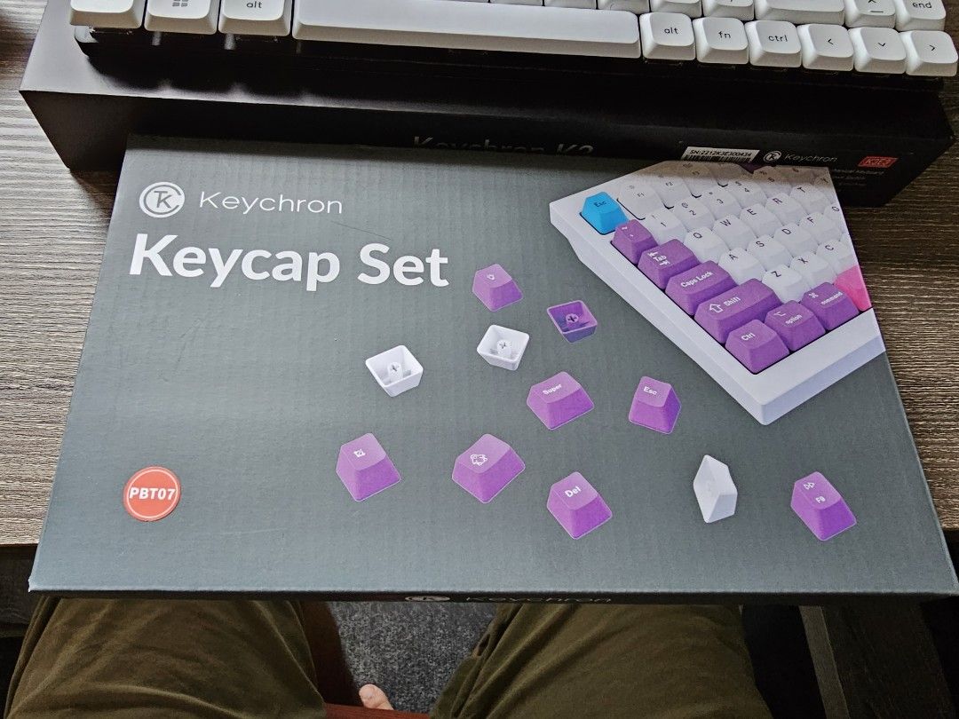 Keychron k3 v2 optical brown switch hot-swapable + pbt keycaps ...