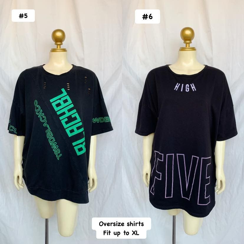 KOREAN TEES , Women's Fashion, Tops, Shirts on Carousell