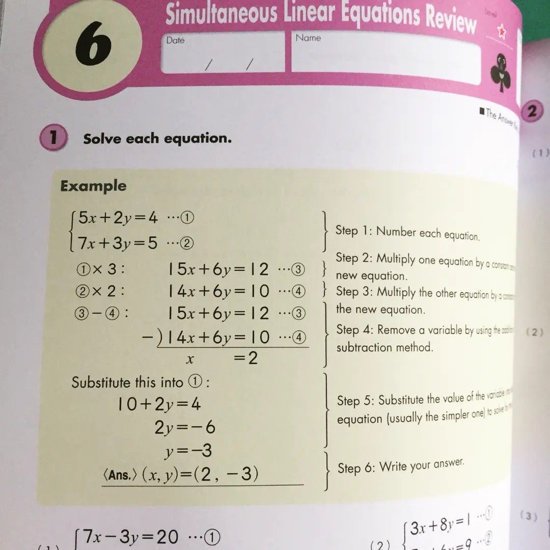 Kumon: Algebra (grades 6-8) on Carousell