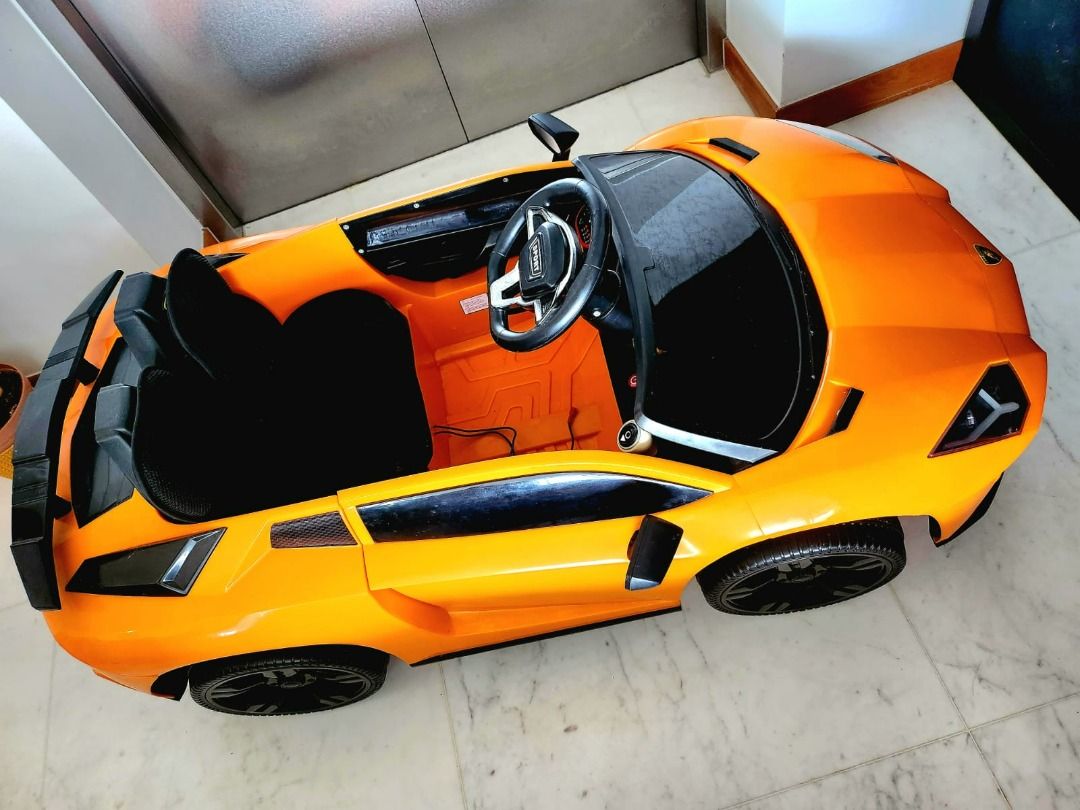 Lamborghini Kids Electric Car with Remote Control for Parents, Babies ...